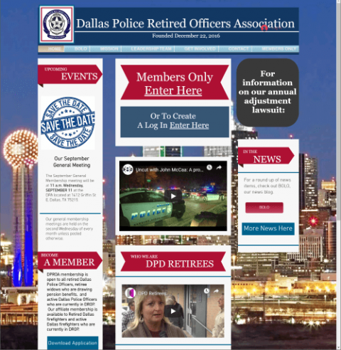 Dallas Police Retired Officers Association | Dallas GiveCamp